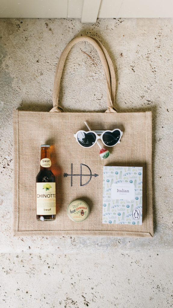 5 CUTE IDEAS FOR YOUR WELCOME PACK - TheKnotInItaly